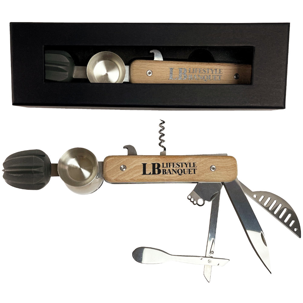 Bartender Multi Tool – Traveling Bartender Tool – CS-40 | Mixitology